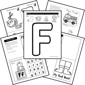 Letter F Alphabet Lapbook - Homeschool Share
