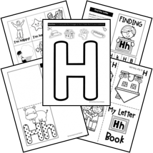 Letter H Alphabet Lapbook - Homeschool Share