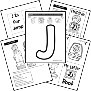 Letter J Alphabet Lapbook - Homeschool Share