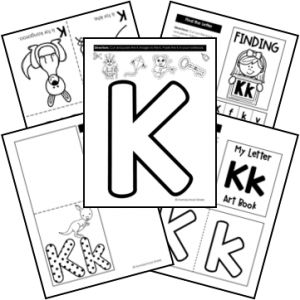 Letter K Alphabet Lapbook – Homeschool Share