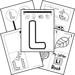 Letter L Alphabet Lapbook - Homeschool Share