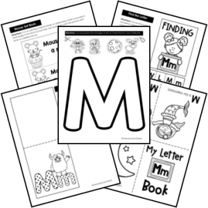Letter M Alphabet Lapbook - Homeschool Share