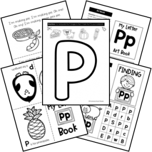 Letter P Alphabet Lapbook - Homeschool Share
