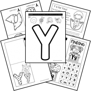 Letter Y Alphabet Lapbook - Homeschool Share