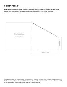 Pockets for Your Lapbook - Homeschool Share