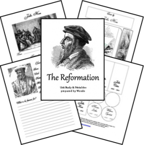 Reformation Unit Study & Notebook - Homeschool Share