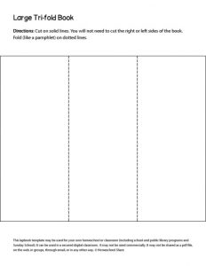 Tri-fold Books for Your Lapbook - Homeschool Share