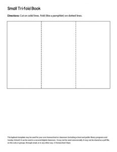 Tri-fold Books for Your Lapbook - Homeschool Share