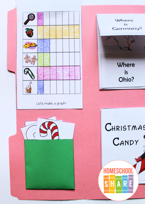 The Legend of the Candy Cane Activities & Lapbook - Homeschool Share