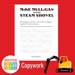 Mike Mulligan and His Steam Shovel Activities - Homeschool Share