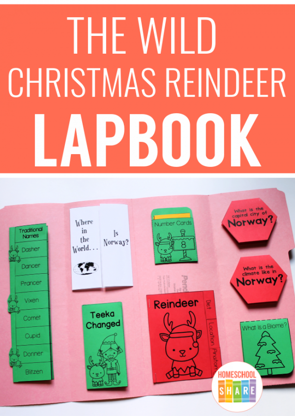The Wild Christmas Reindeer Unit Study & Printables - Homeschool Share
