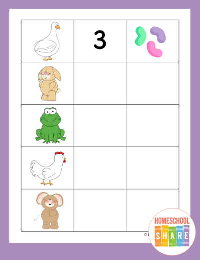 Free Jelly Bean Printables - Homeschool Share