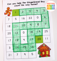 Gingerbread Printables - Homeschool Share