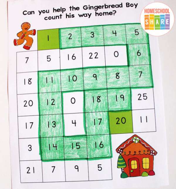 Gingerbread Printables - Homeschool Share