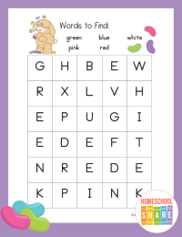 Free Jelly Bean Printables - Homeschool Share