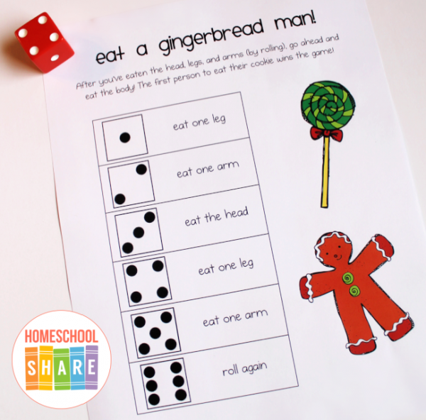 Gingerbread Printables - Homeschool Share