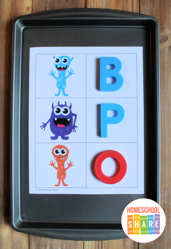 Monster Printables - Homeschool Share