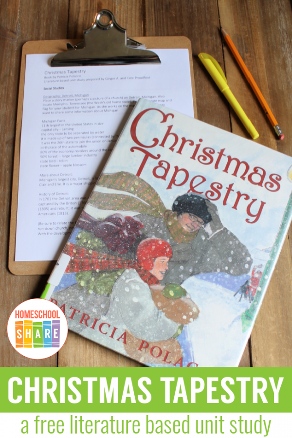 Christmas Tapestry Unit Study - Homeschool Share