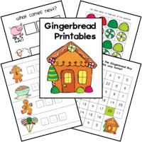 Gingerbread Printables - Homeschool Share