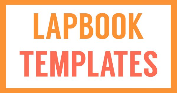 Editable Lapbook Templates - Homeschool Share