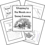 Stopping by the Woods on a Snowy Evening Printables – Homeschool Share