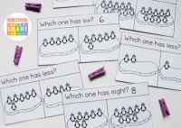 Penguins Count and Clip Cards - Homeschool Share