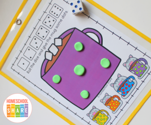 Cocoa Cats Winter Math Activity for Preschool - Homeschool Share