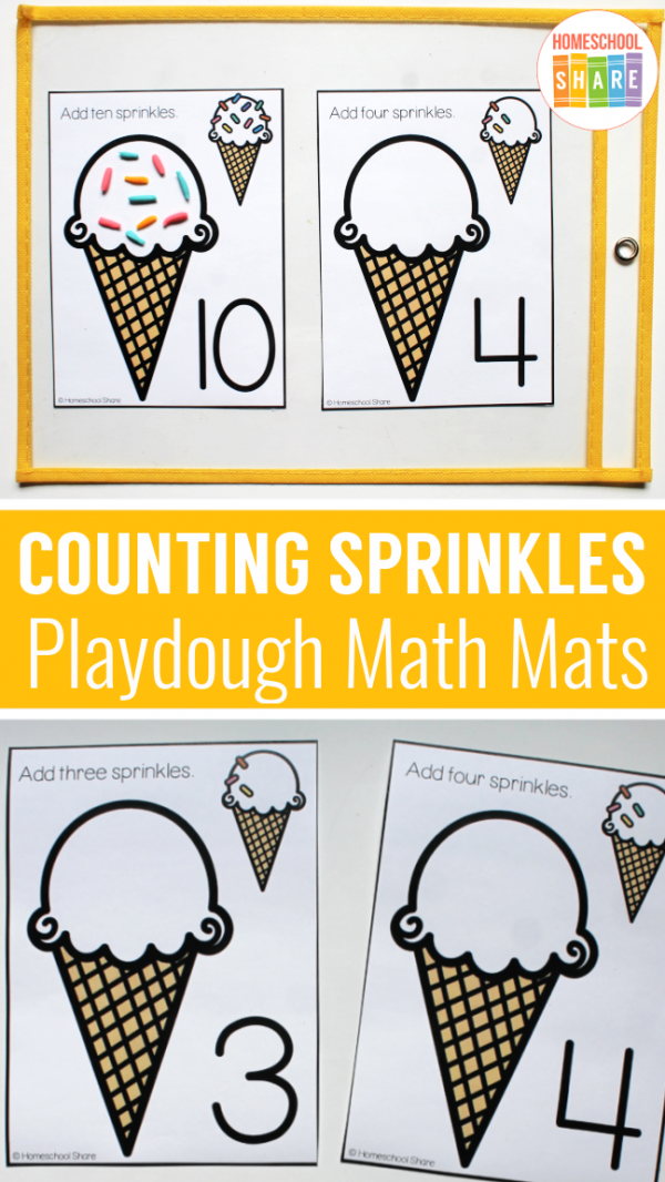 Ice Cream Counting Printable - Homeschool Share