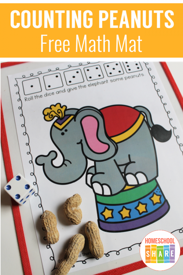 Elephant Math Mat - Homeschool Share