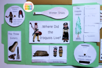 If You Lived with the Iroquois Lapbook - Homeschool Share