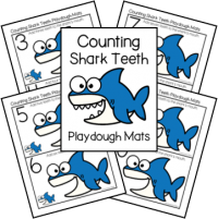 Shark Math Mats - Homeschool Share