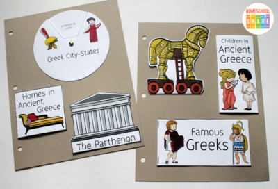 Free Ancient Greece Lapbook - Homeschool Share
