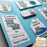 Hippo Lapbook - Homeschool Share