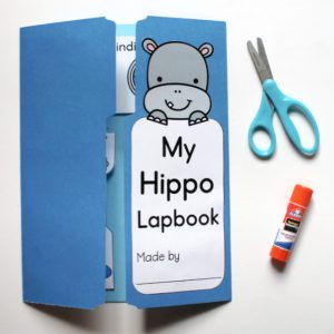Hippo Lapbook - Homeschool Share