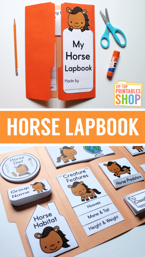 Horse Lapbook - Homeschool Share