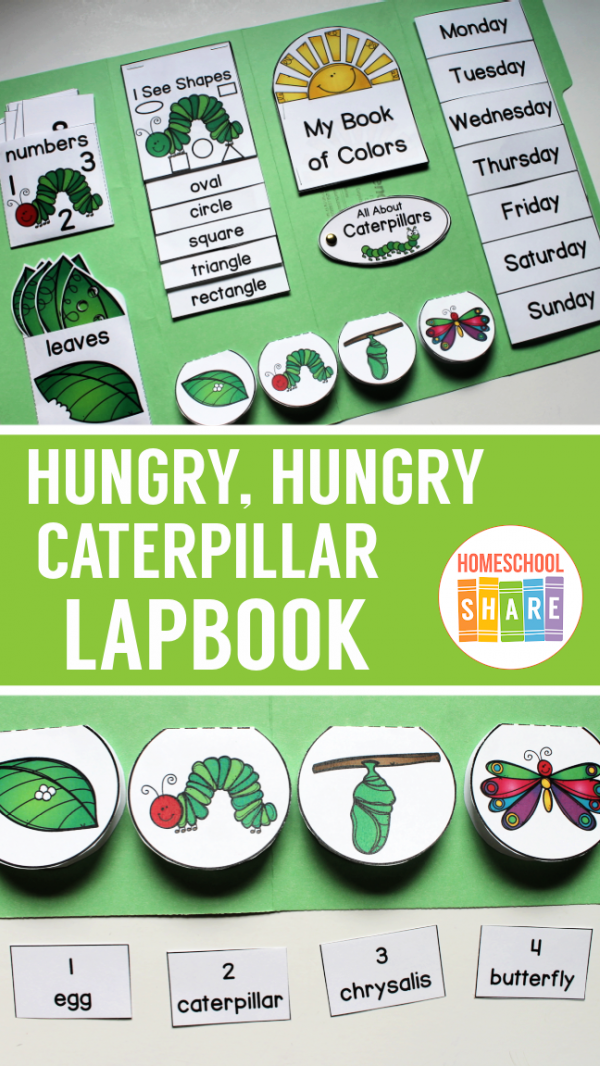Hungry, Hungry Caterpillar Lapbook - Homeschool Share