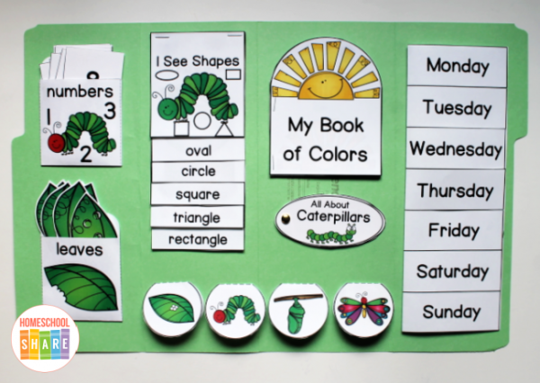 Hungry, Hungry Caterpillar Lapbook - Homeschool Share