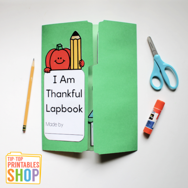 I Am Thankful Lapbook - Homeschool Share