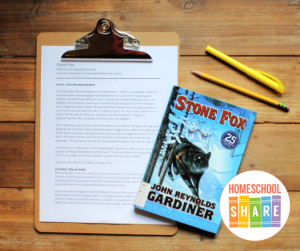 Free Stone Fox Activities & Unit Study - Homeschool Share