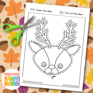 Forest Cutting Practice Pages - Homeschool Share