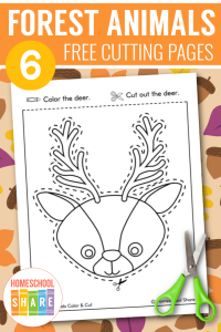 Forest Cutting Practice Pages - Homeschool Share