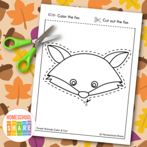 Forest Cutting Practice Pages - Homeschool Share