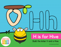 Free Bee Life Cycle Playdough Mats - Homeschool Share