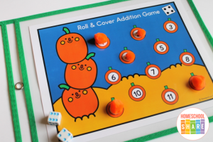 Roll and Cover Dice Games (free!) - Homeschool Share