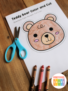 Free Printable Teddy Bear Activities for Preschool - Homeschool Share