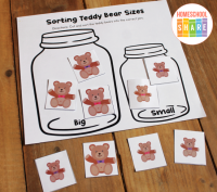 Free Printable Teddy Bear Activities for Preschool - Homeschool Share