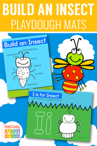 Insect Playdough Mats - Homeschool Share