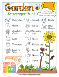 Garden Theme for Preschool and Kindergarten - Homeschool Share