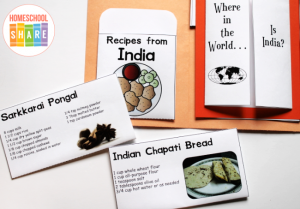 India Lapbook - Homeschool Share