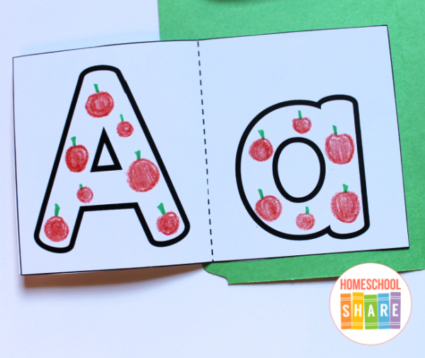 Letter A Alphabet Lapbook - Homeschool Share
